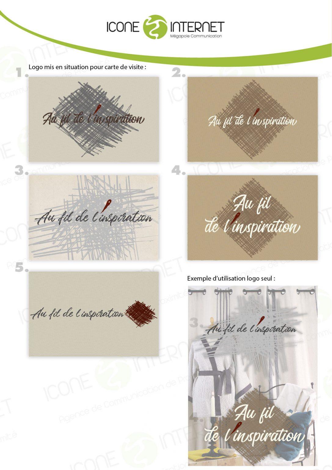 Planche de recherche de logos | Web, enseignes, imprimerie