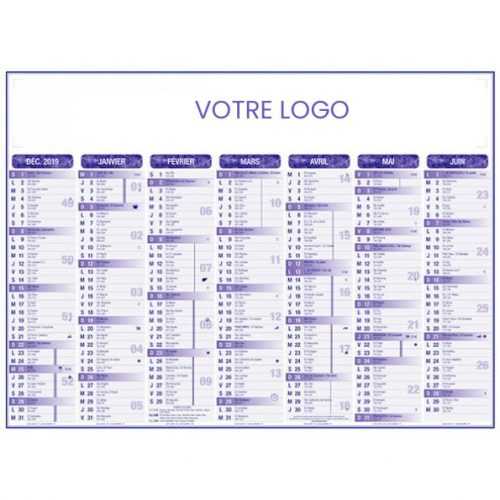 Calendrier de banque Prime personalisé | Web, enseignes, imprimerie