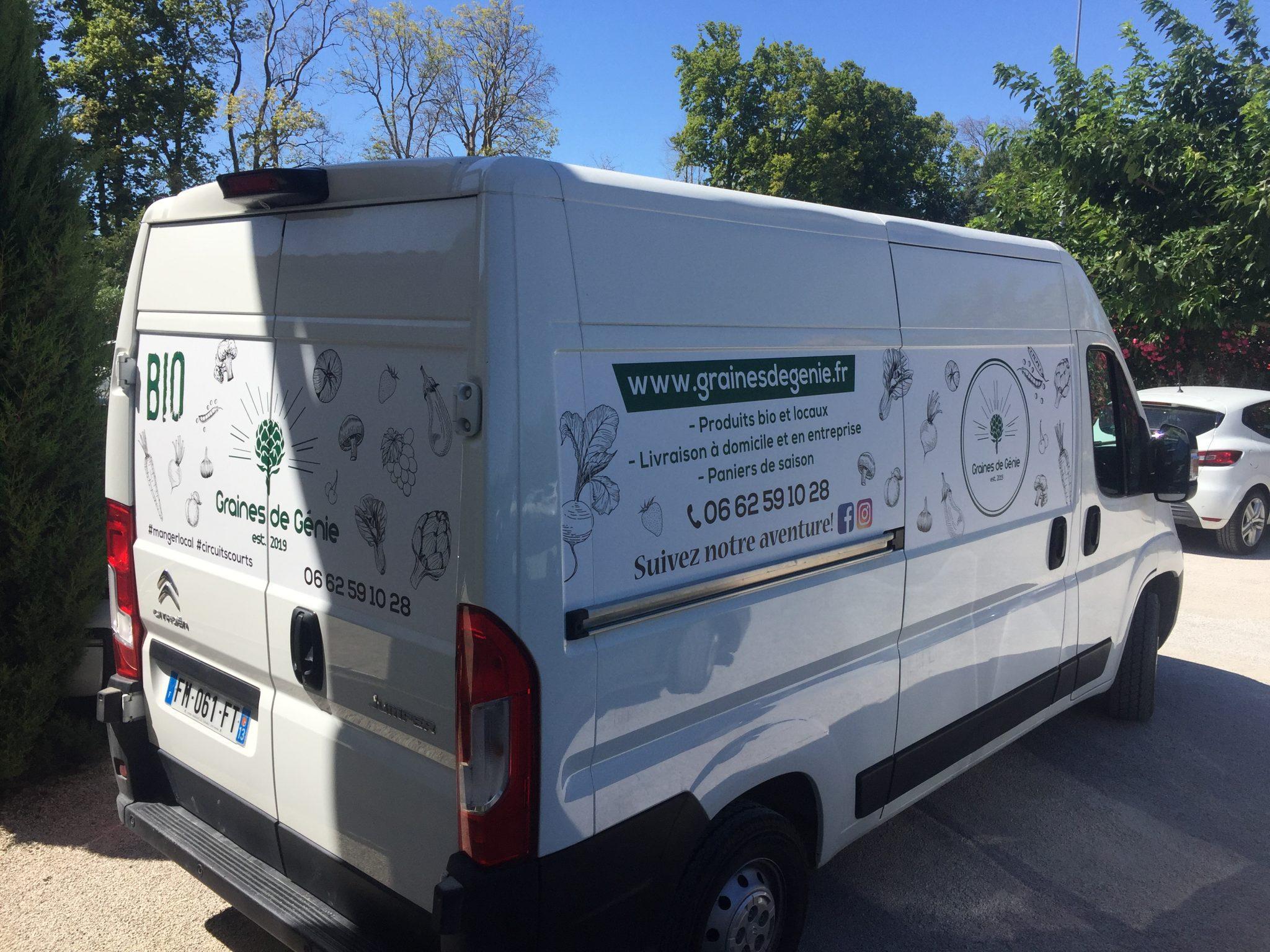 Flocage camion personnnalisé pour votre communication