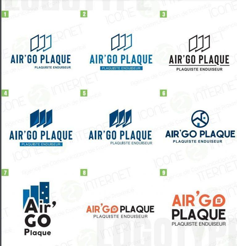 Création de logo plaquiste | Web, enseignes, imprimerie