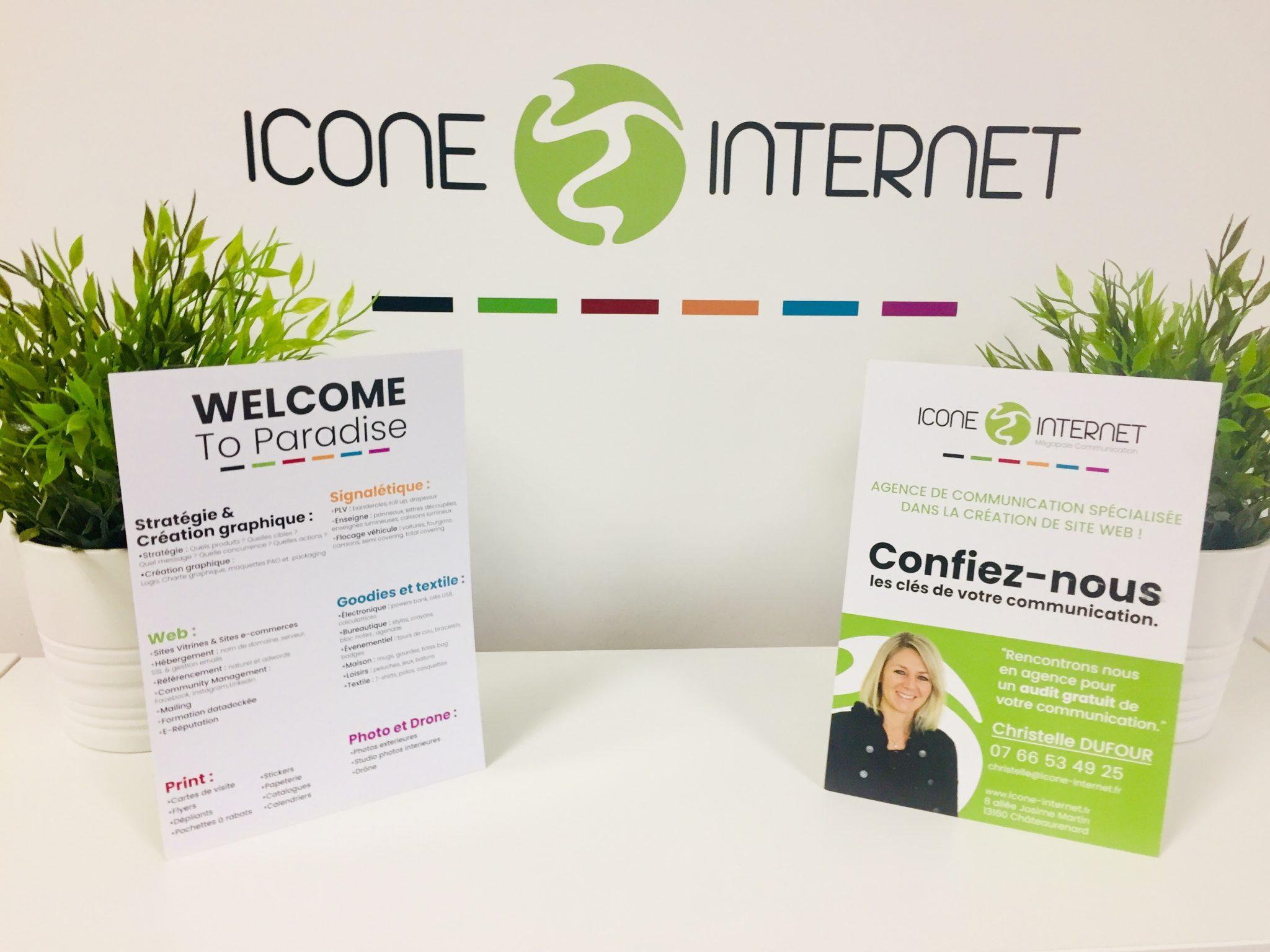 Flyers agence de communication | Web, enseignes, imprimerie