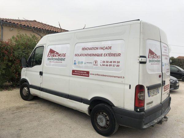 Flocage micro perforé pour votre véhicule | Web, enseignes, imprimerie