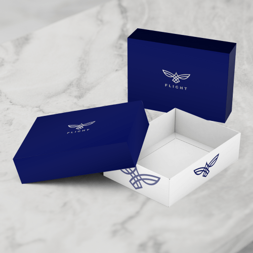 Boite de luxe avec couvercle | Web, enseignes, imprimerie