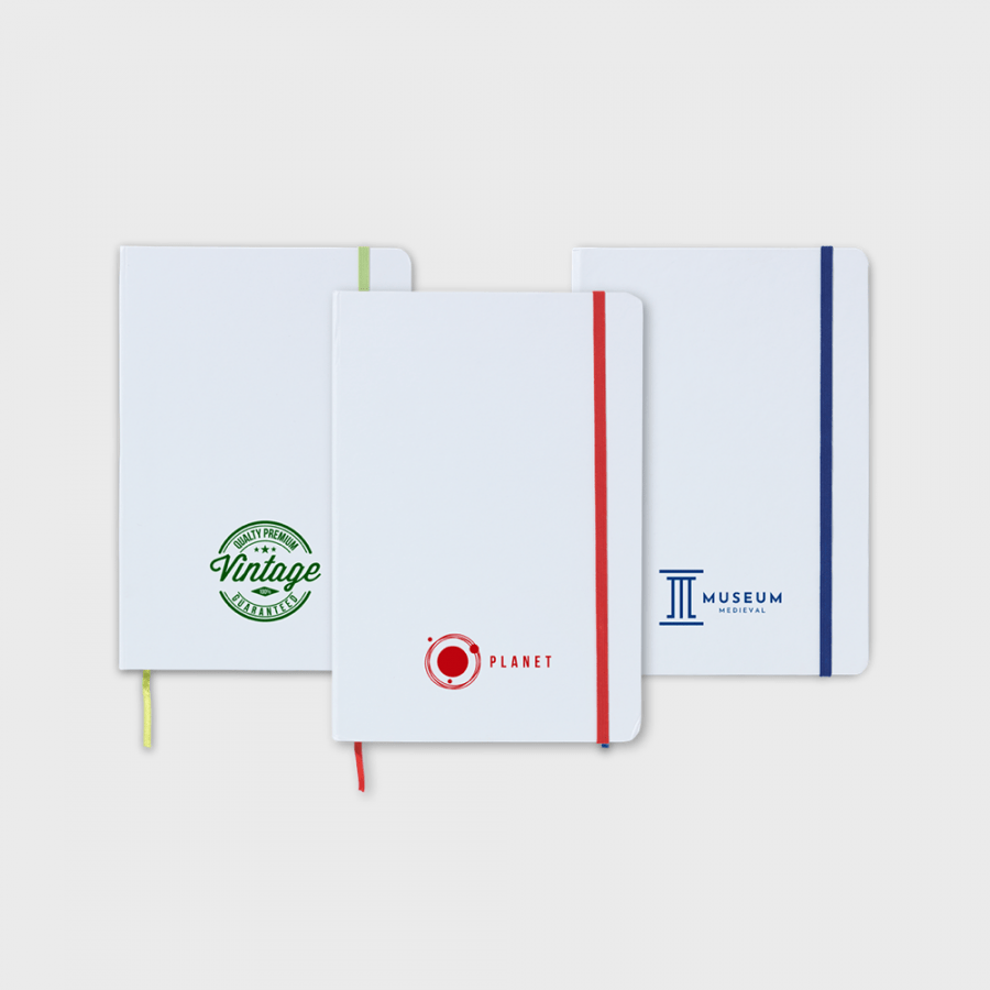 Carnets A5 blanc | Web, enseignes, imprimerie