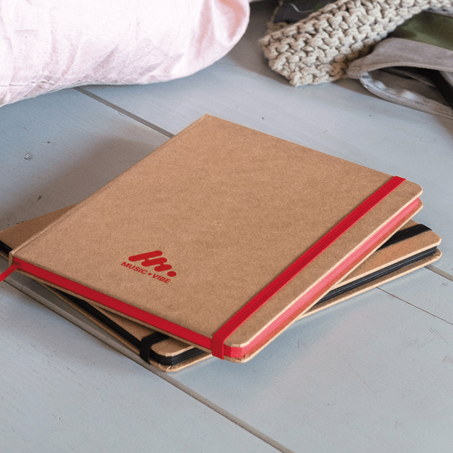 Carnet de notes A5 kraft recyclé | Web, enseignes, imprimerie
