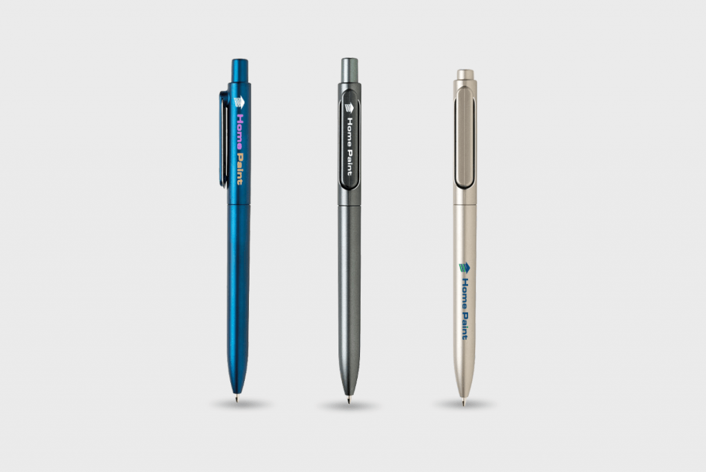 Stylo fin avec clip métallique | Web, enseignes, imprimerie